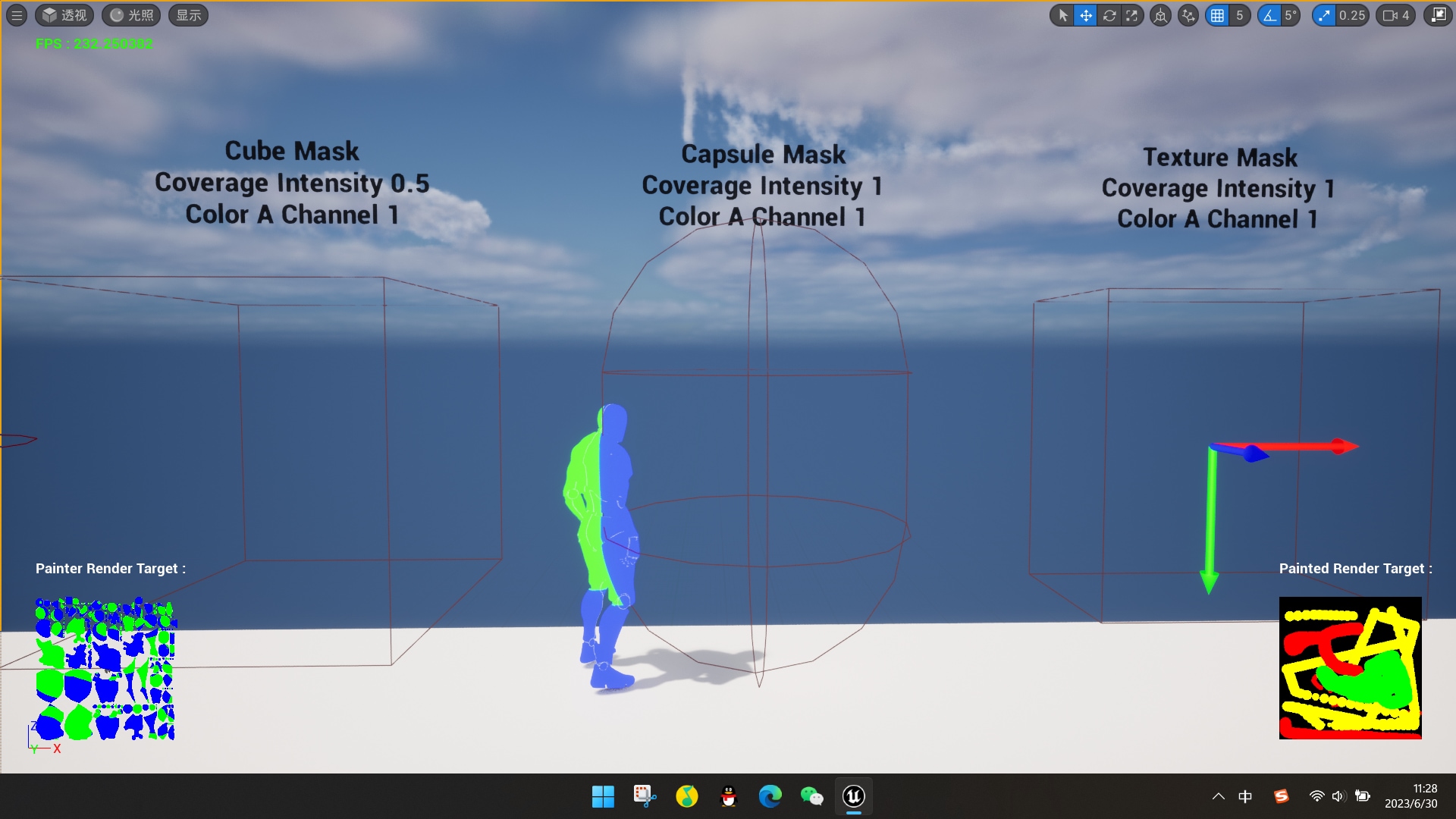 Painting Component Unreal Engine Asset